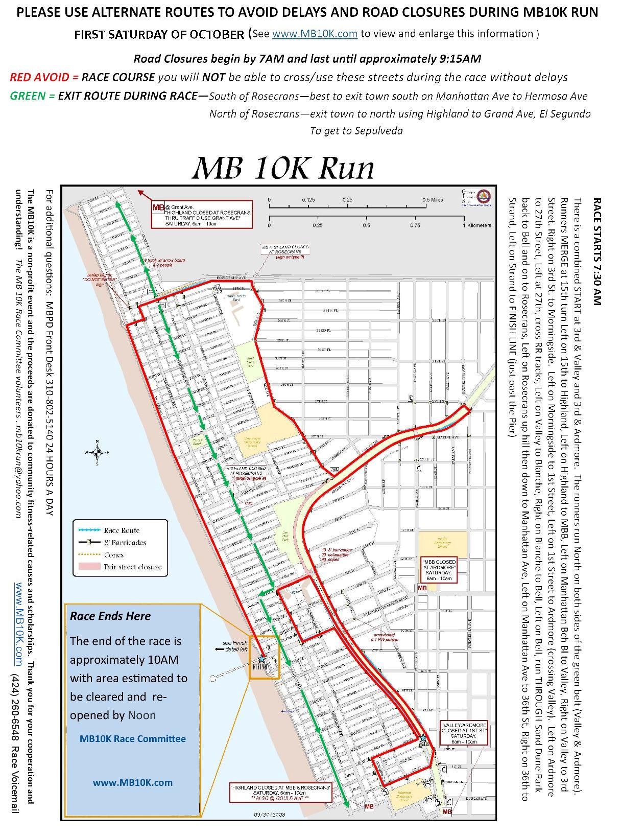 FAQs — Manhattan Beach 10K Run