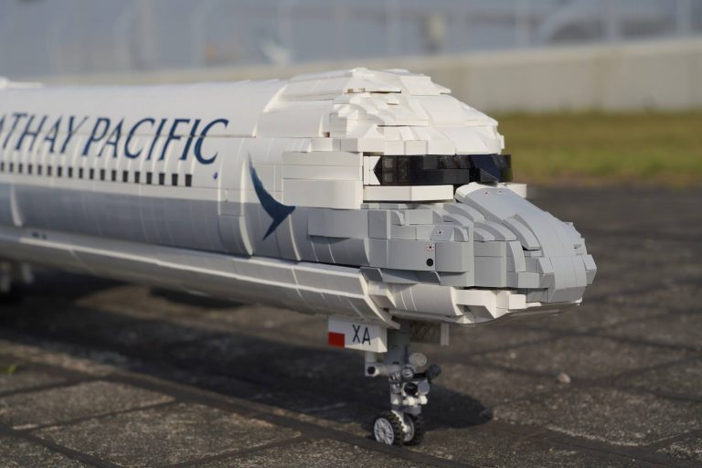Cathay Pacific A350 9 - The Brothers Brick | The Brothers Brick