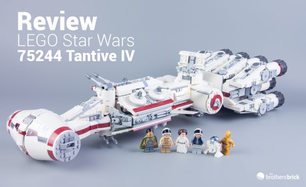 LEGO Star Wars 75244 Tantive IV Rebel Blockade Runner [Review] - The ...