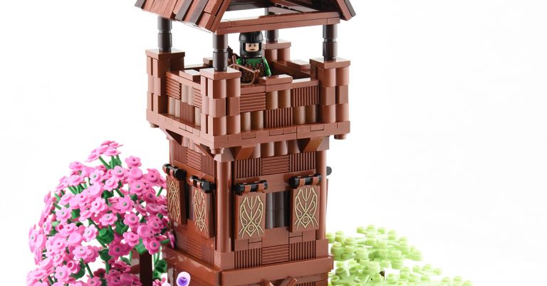 LEGO Watchtower by Ayrlego | The Brothers Brick | The Brothers Brick