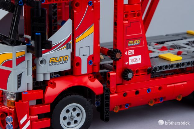 LEGO Technic 42098 Car Transporter Review-16 - The Brothers Brick | The ...