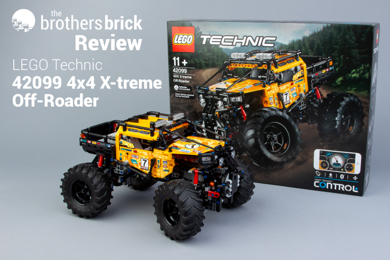 A little dirt never hurt: LEGO Technic 42099 4x4 X-treme Off-Roader ...