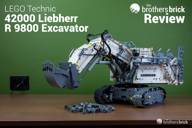LEGO Technic 42100 Liebherr R 9800 Excavator Review-47 - The Brothers ...