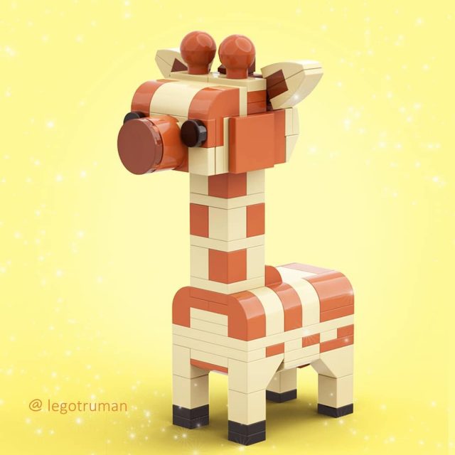 Giraffe by by legotruman - The Brothers Brick | The Brothers Brick