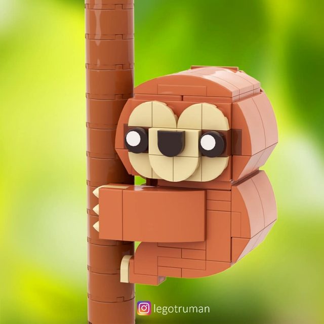 Sloth by legotruman - The Brothers Brick | The Brothers Brick