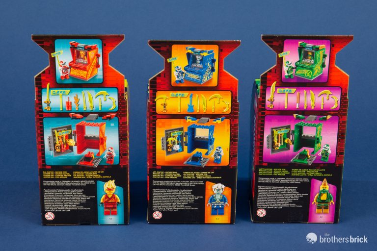 LEGO Ninjago Avatar Arcade Pods: 71714 Kai, 71715 Jay, and 71716 Lloyd ...