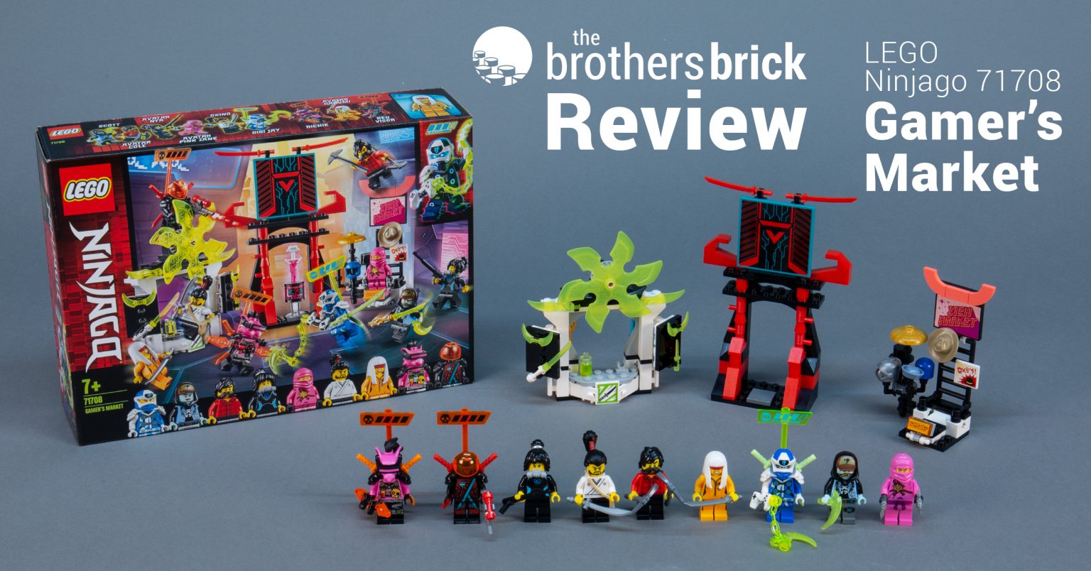 LEGO Ninjago 71708 Gamer's Market-Review-Cover - The Brothers Brick ...