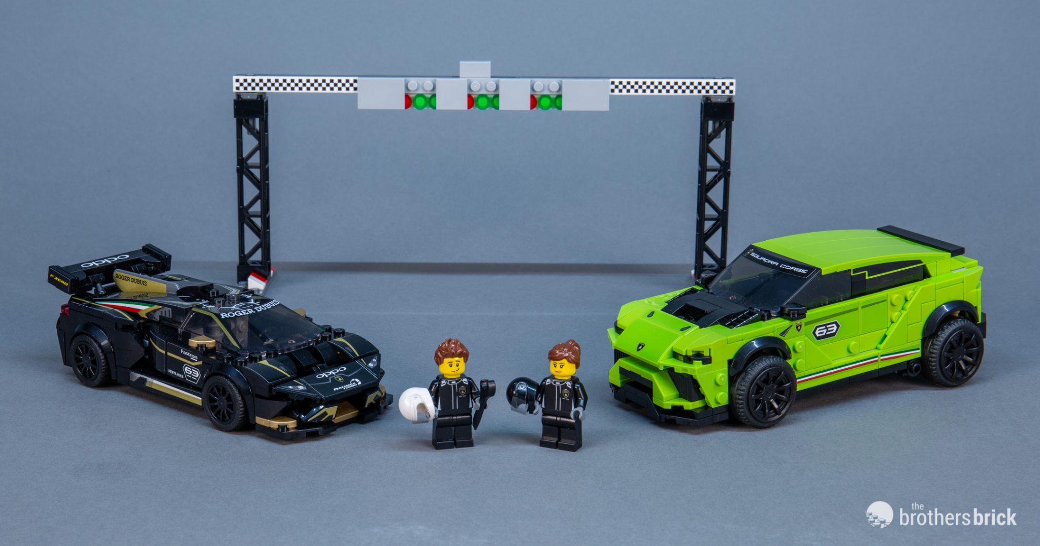 LEGO Speed Champions 76899 Lamborghini Urus ST-X & Huracán Super Trofeo ...
