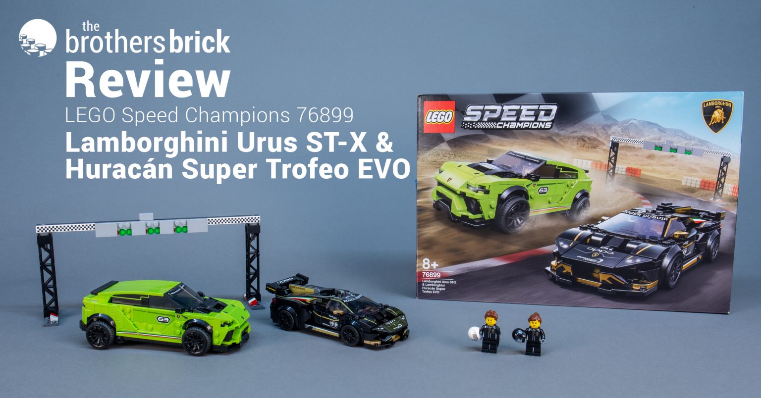 LEGO Speed Champions 76899 Lamborghini Urus ST-X & Huracán Super Trofeo ...