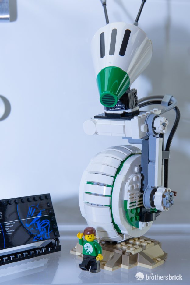 LEGO unveils life-size D-O droid from Star Wars at Toy Fair New York ...