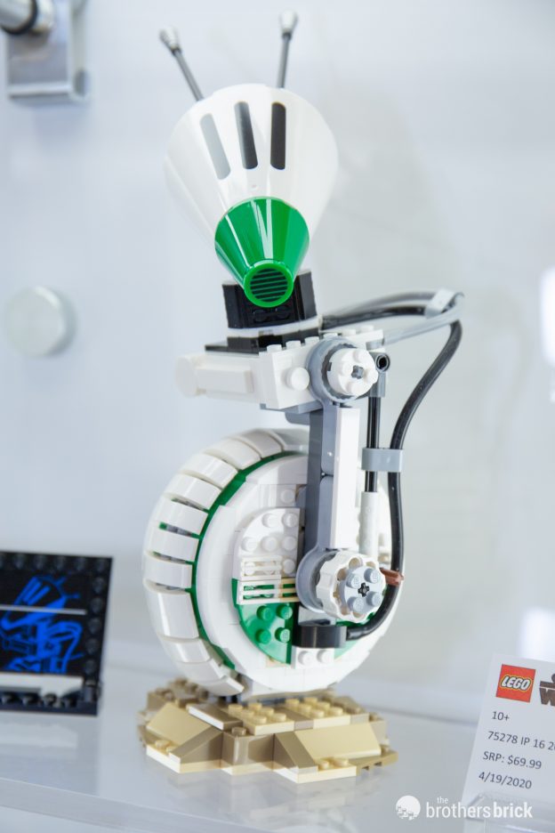 LEGO unveils life-size D-O droid from Star Wars at Toy Fair New York ...
