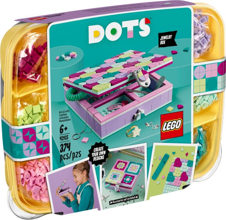 LEGO DOTS summer 2020 sets revealed including bracelet mega pack ...
