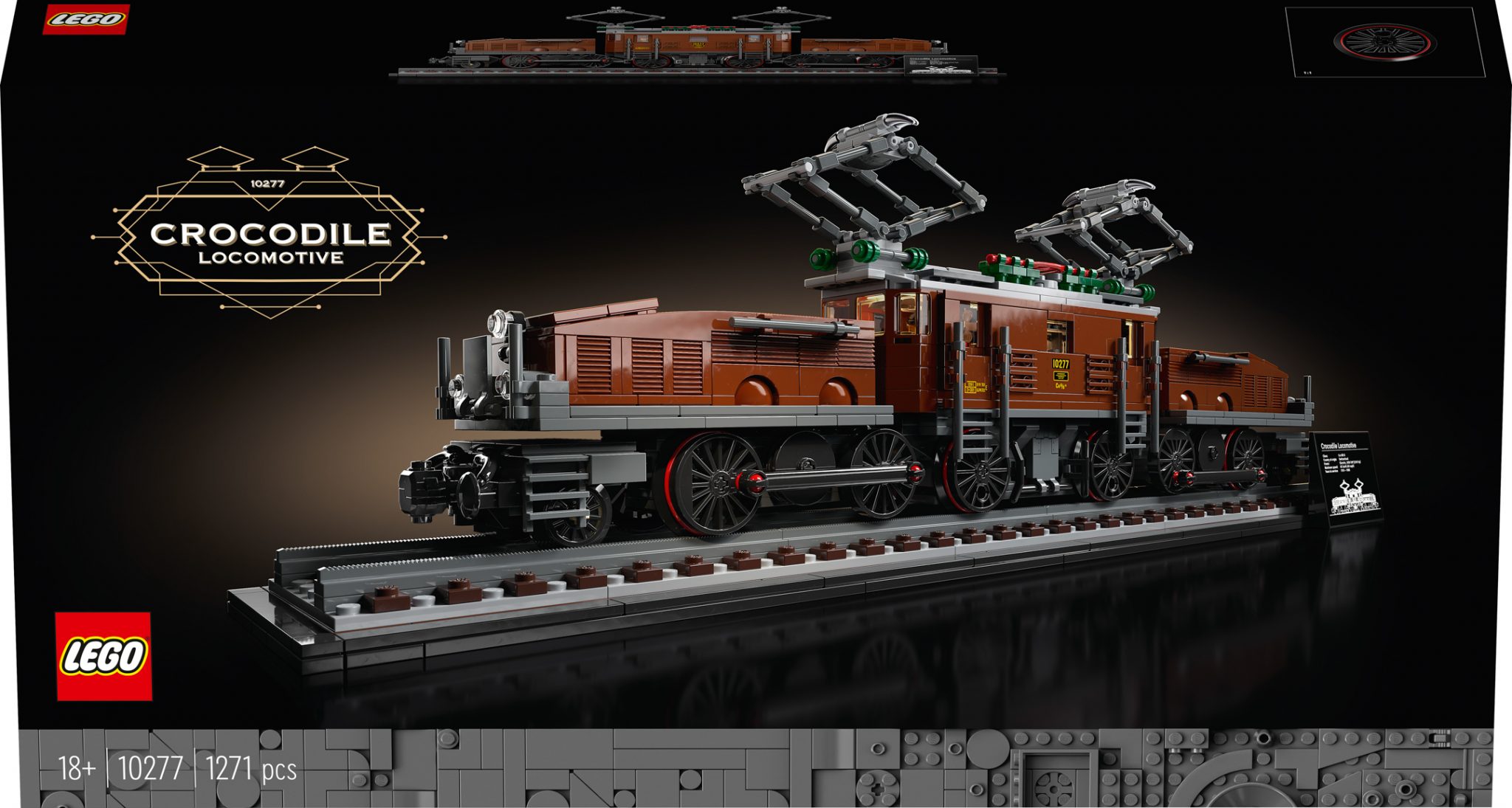 LEGO 18+ 10277 Crocodile Locomotive-6ZYN5-3 - The Brothers Brick | The ...