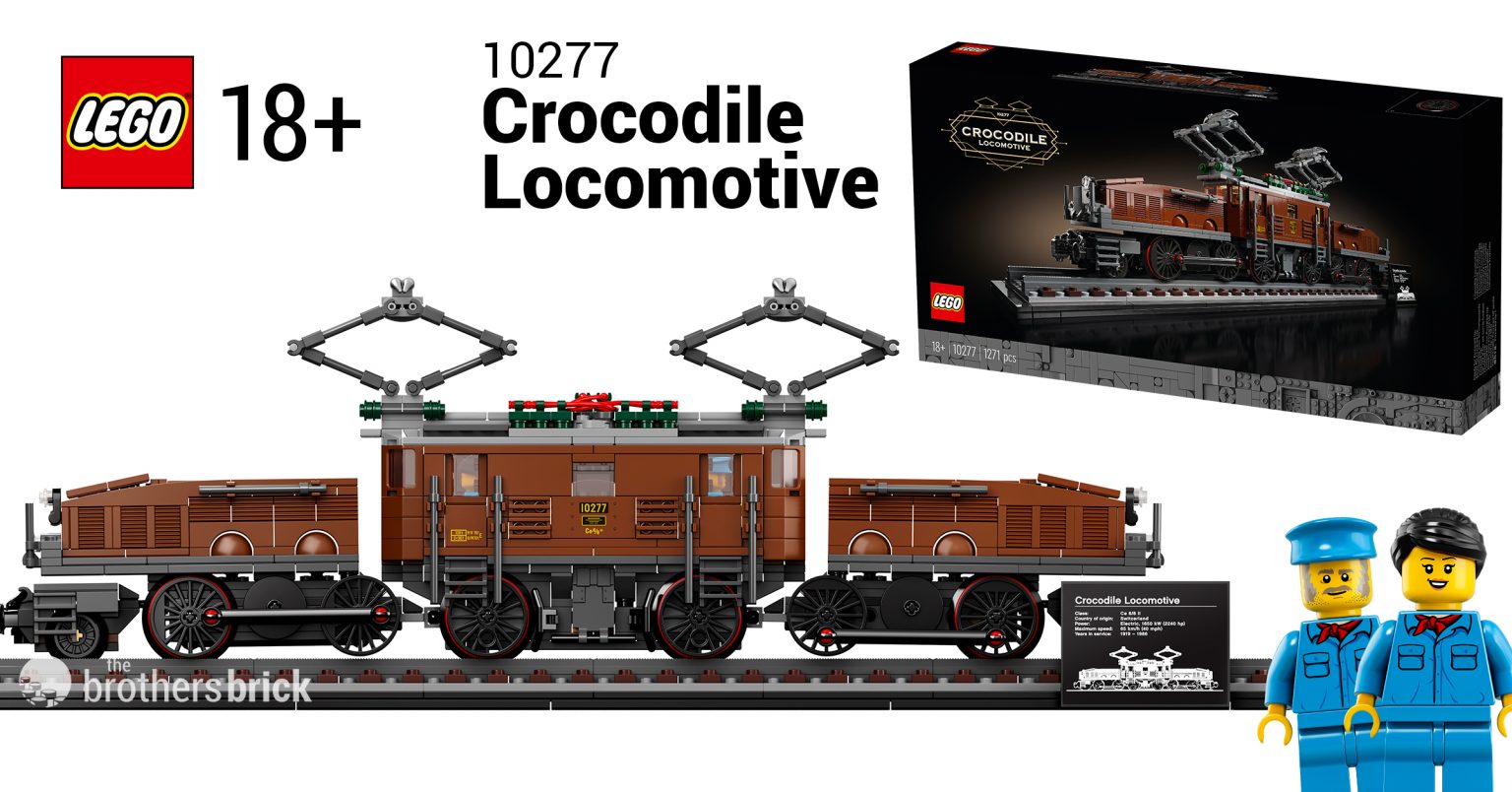 LEGO 18+ 10277 Crocodile Locomotive-6ZYN5-Cover - The Brothers Brick ...