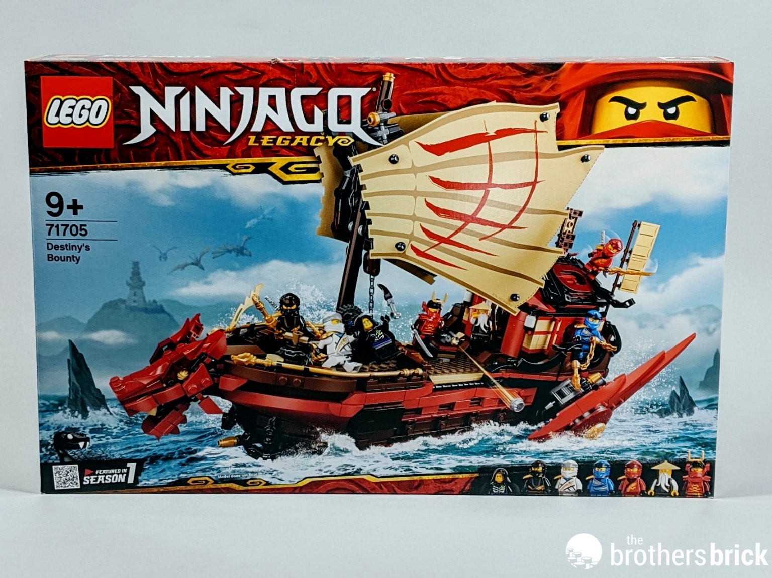 LEGO Ninjago Legacy 71705 Destiny's Bounty Review 1 - The Brothers ...