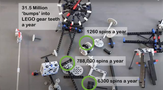 LEGO Technic pendulum clock that can run accurately for more than a ...
