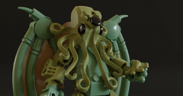 Cthulhu Spawn by Ivan Martynov - The Brothers Brick | The Brothers Brick