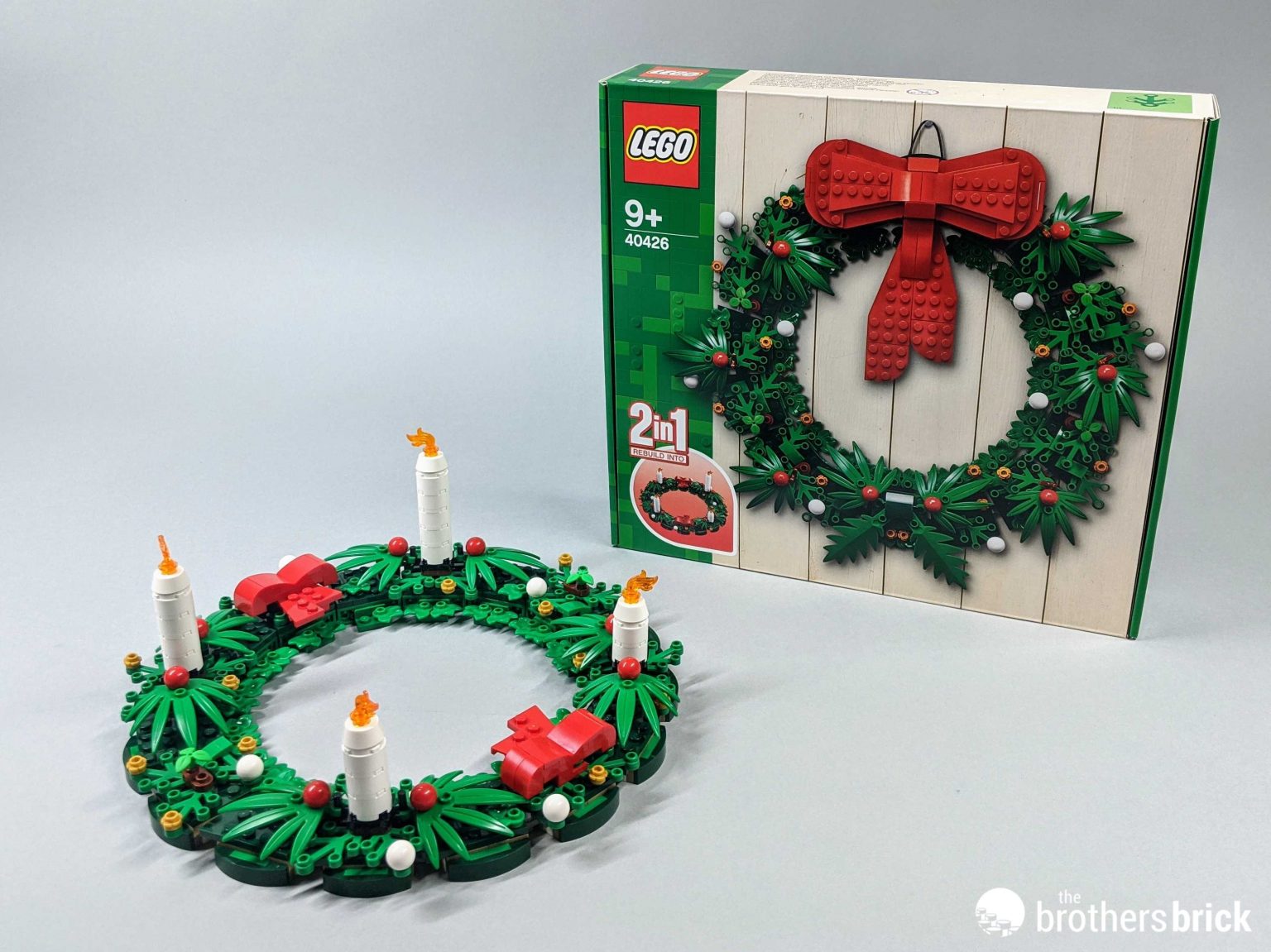 LEGO-Seasonal-40426-Wreath-Review-18 - The Brothers Brick | The ...