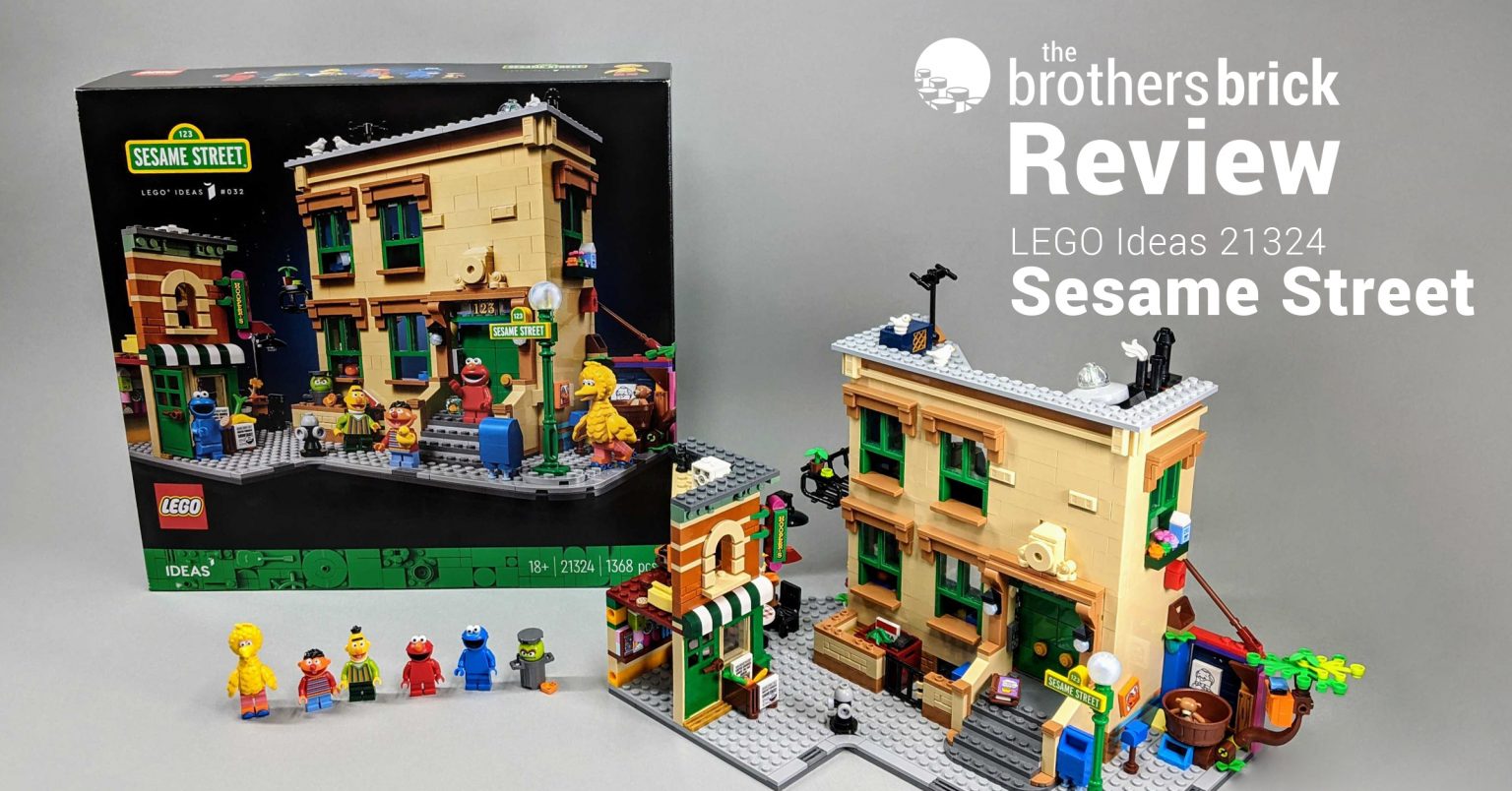 LEGO-Ideas-21324-Sesame Street-Review-Cover - The Brothers Brick | The ...