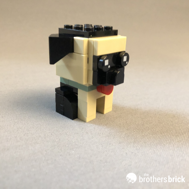 LEGO BrickHeadz Pets 40440 German Shepherd and Puppy [Review] - The ...