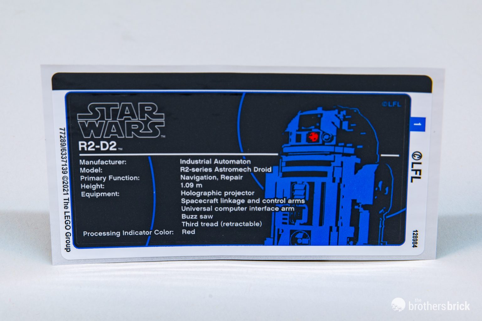 LEGO 75308 R2-D2 - TBB Review-TW4EE-5 - The Brothers Brick | The ...