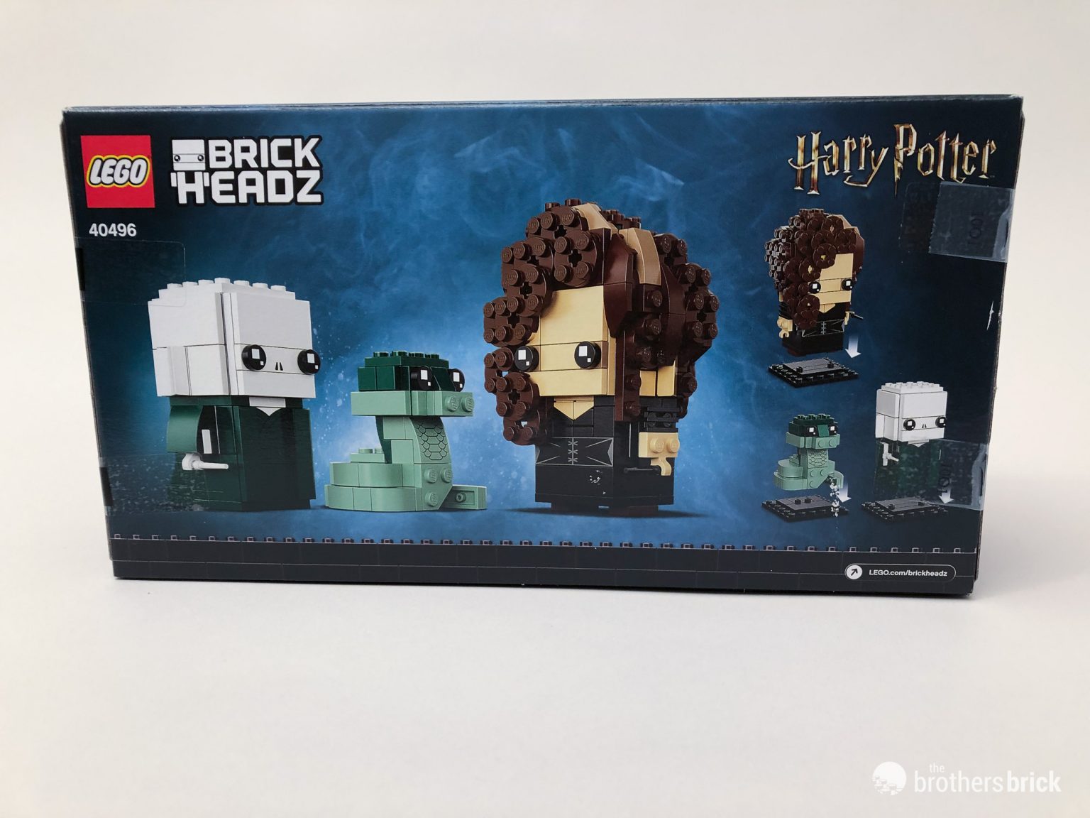 LEGO BrickHeadz Harry Potter 40496 Voldemort, Nagini & Bellatrix - TBB ...