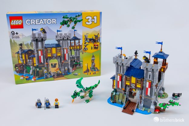 LEGO Creator 3-in-1 31120 Medieval Castle (plus a working trebuchet ...