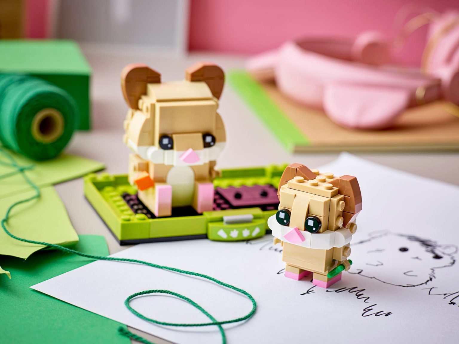 LEGO Brickheadz 40482 Hamster (5) - The Brothers Brick | The Brothers Brick