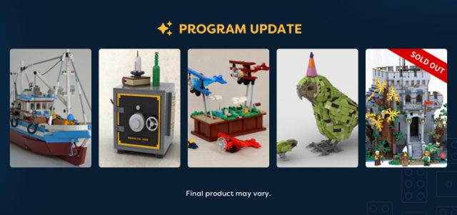 Bricklink Designer Program is now live with a second chance to grab ...