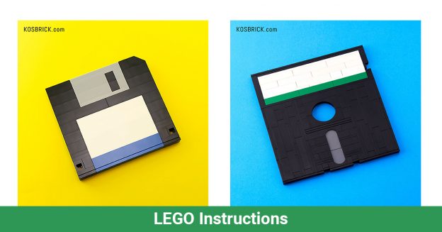Save all the bricks and bytes of data by building your own LEGO Floppy ...