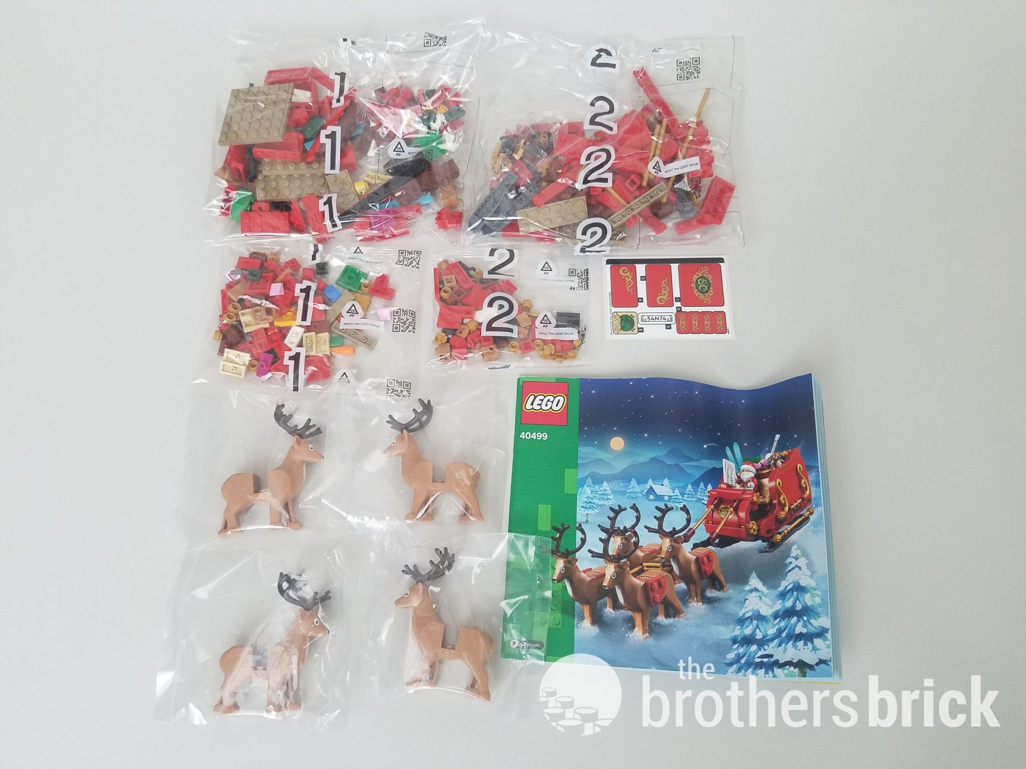 LEGO 40499 Santa's Sleigh - Santa Claus is coming to town [Review ...