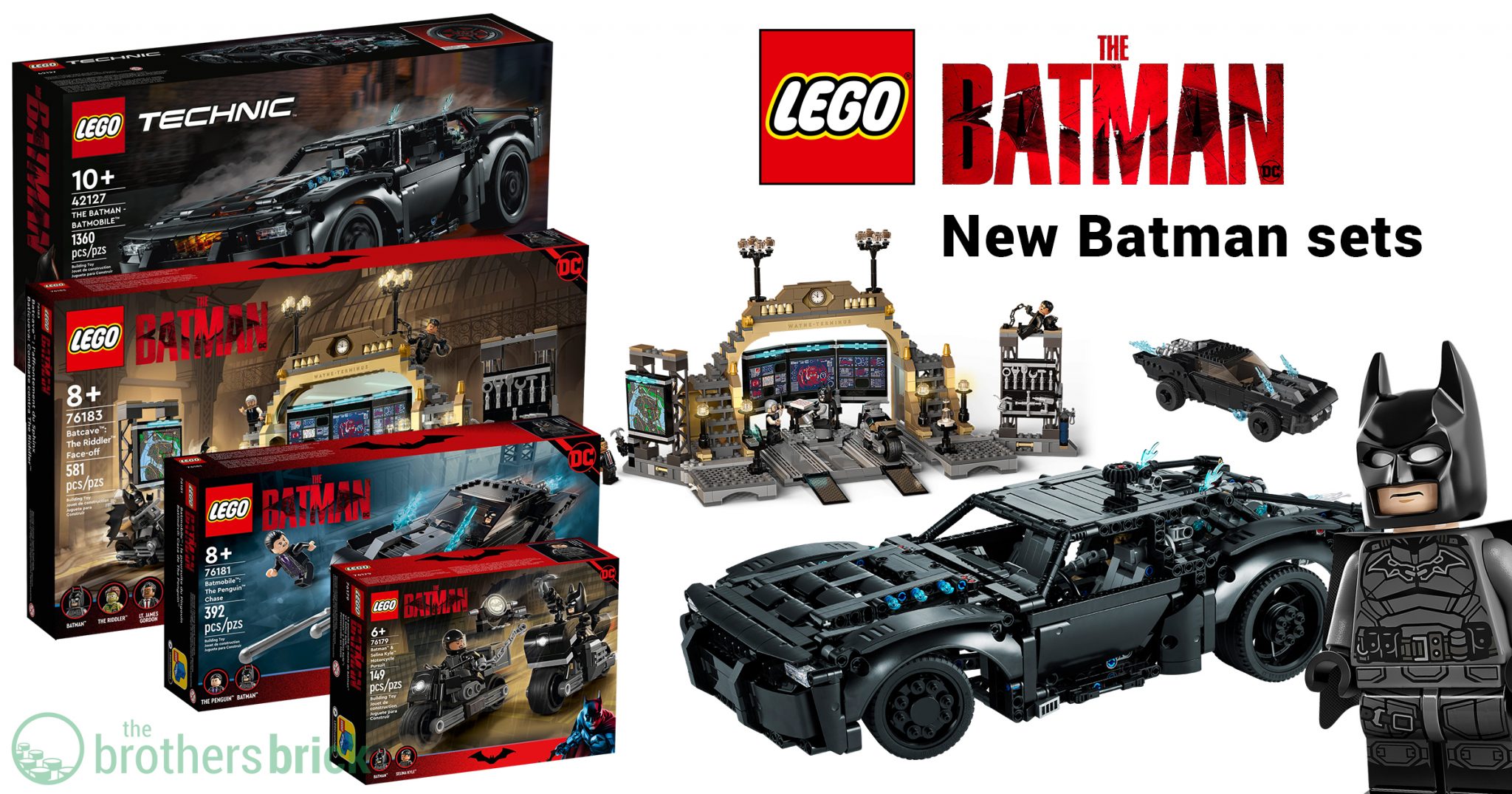 LEGO The Batman 2022 movie - 76179 - 76181 - 42127 - New sets 2021 ...