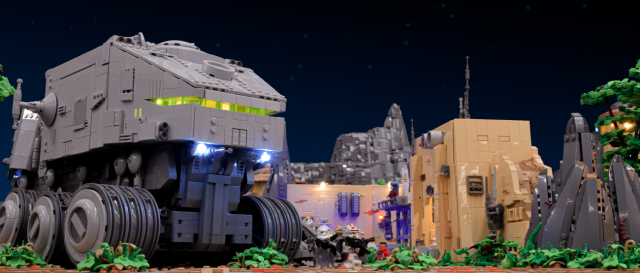 Visit Galaxy's Edge in this massive collaborative LEGO build! - The ...