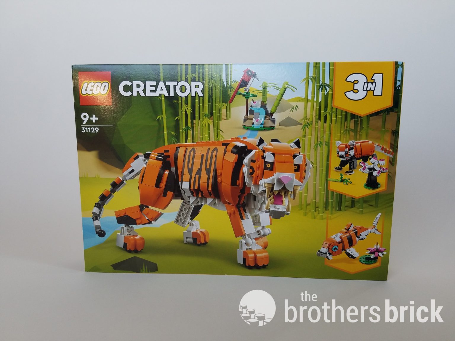 LEGO 31129 Majestic Tiger - There's no tame in this big cat [Review ...