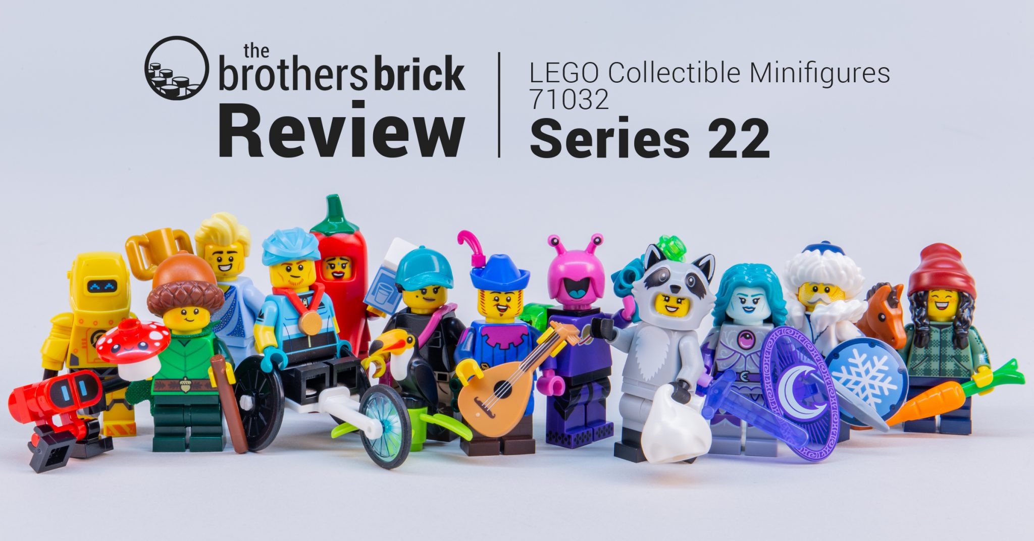 LEGO Collectible Minifigures 71032 Series 22 [Review] - The Brothers ...