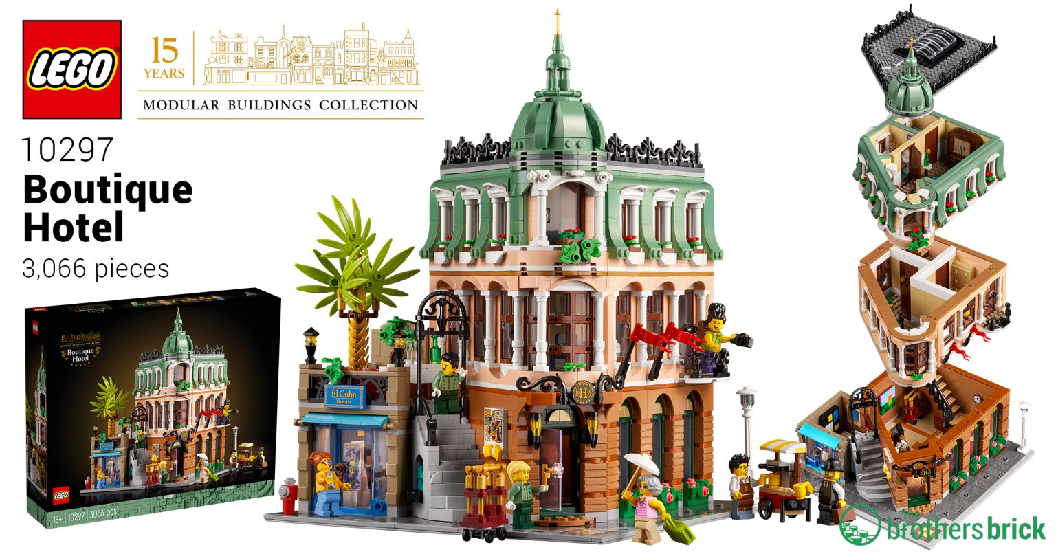 LEGO 10297 Boutique Hotel officially unveiled as the latest addition to ...