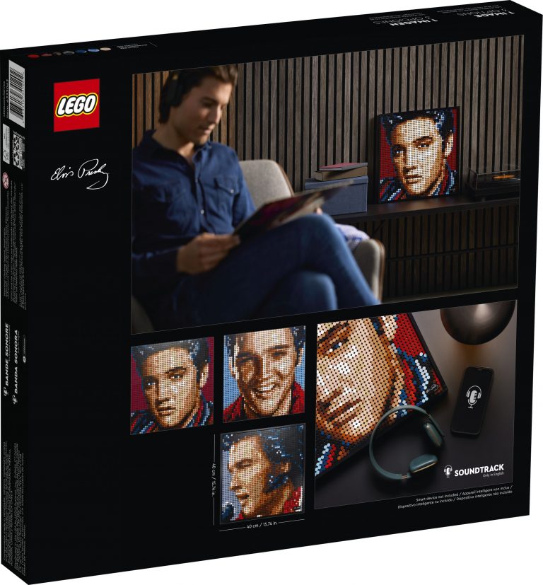 LEGO reveals 31204 Elvis Presley - "The King" as next Art mosaic for ...