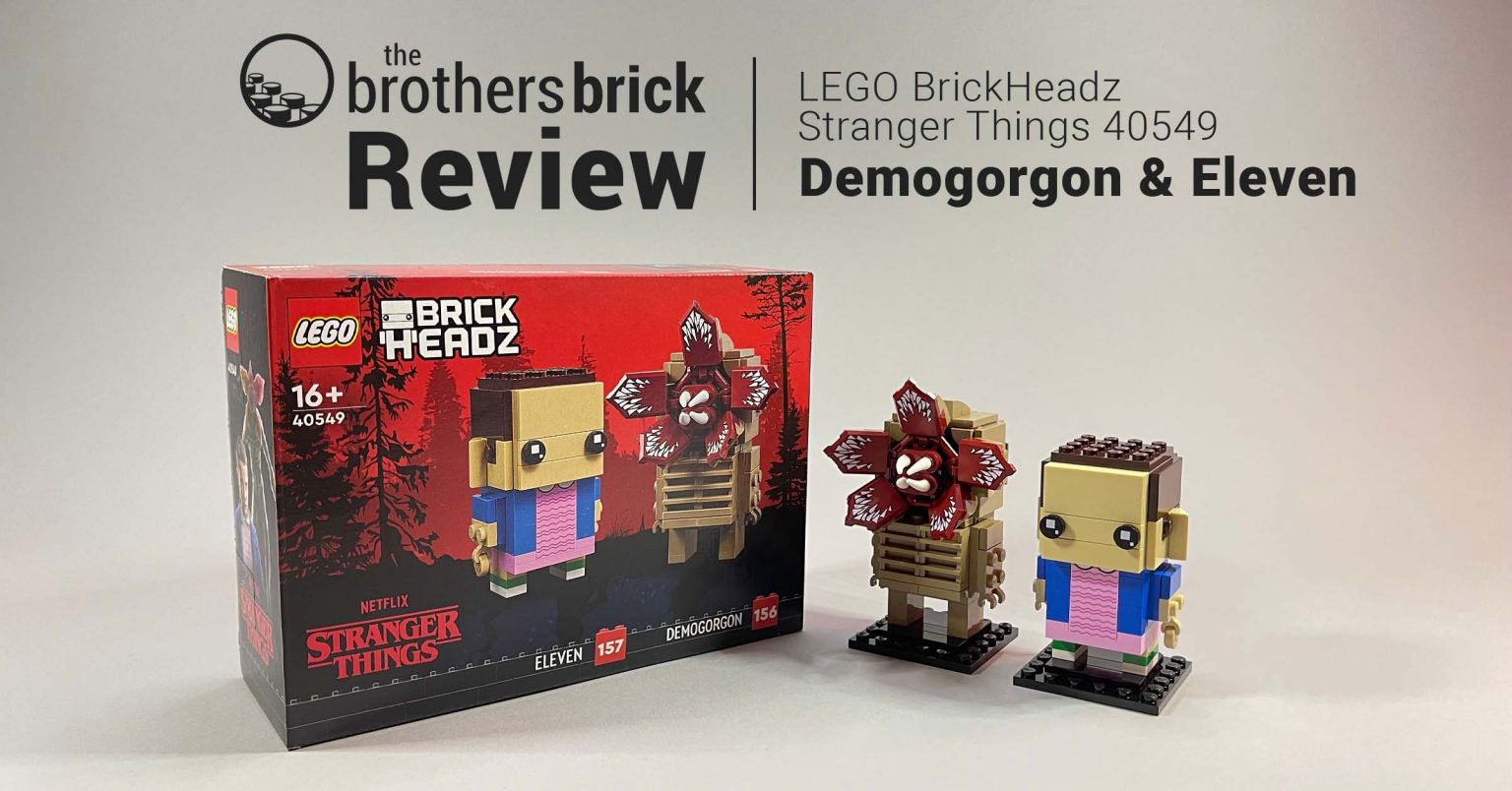LEGO BrickHeadz 40549 Demogorgon and Eleven - Get ready for some ...