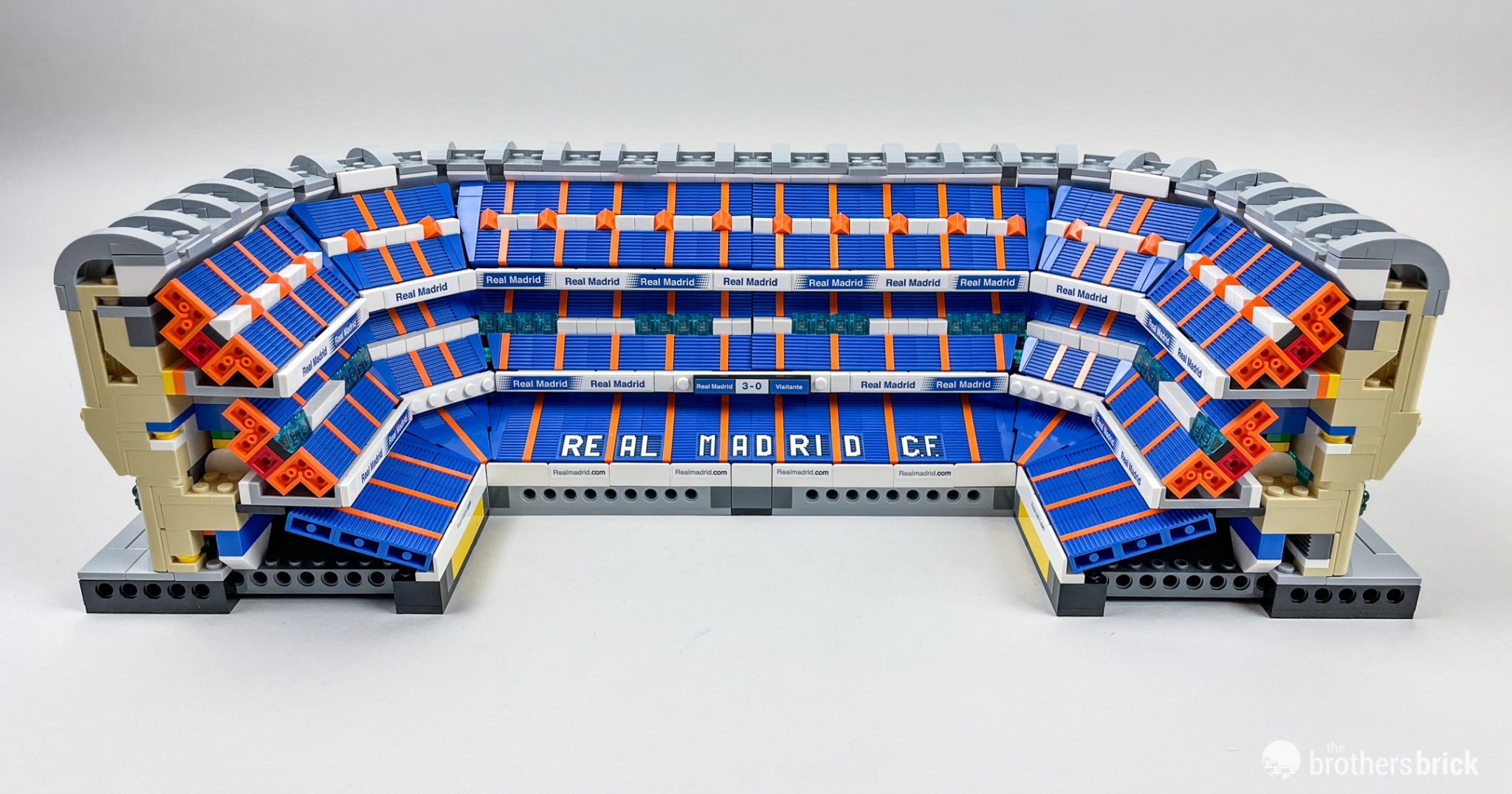 LEGO 10299 Real Madrid - Santiago Bernabeu Stadium-TBB Review-UI6JE-55 ...