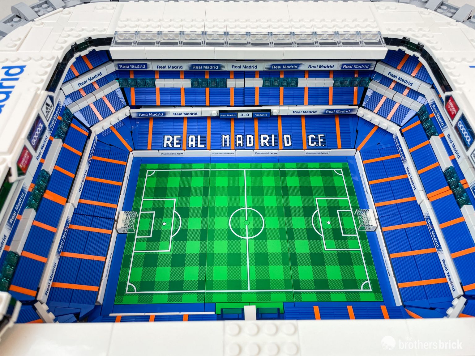 LEGO 10299 Real Madrid - Santiago Bernabeu Stadium-TBB Review-UI6JE-69 ...