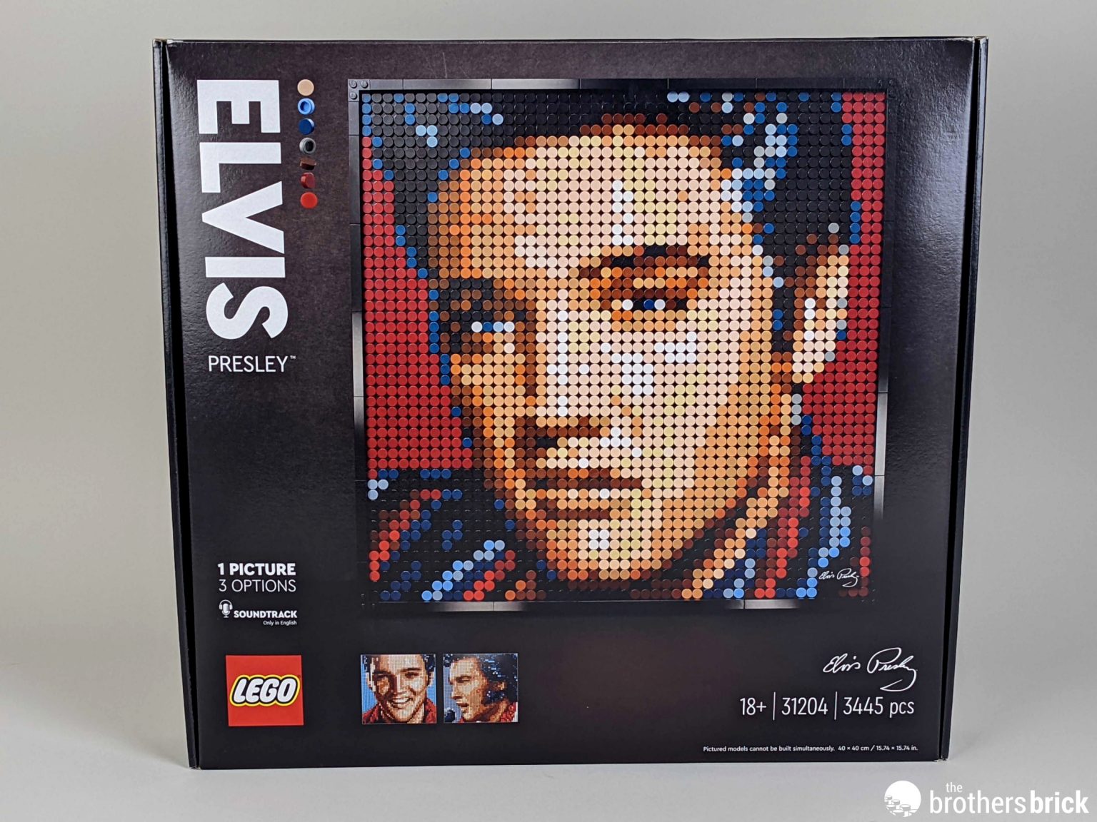 LEGO Art 31204 - Elvis Presley - TBB Review - JUKQH - 1 - The Brothers ...