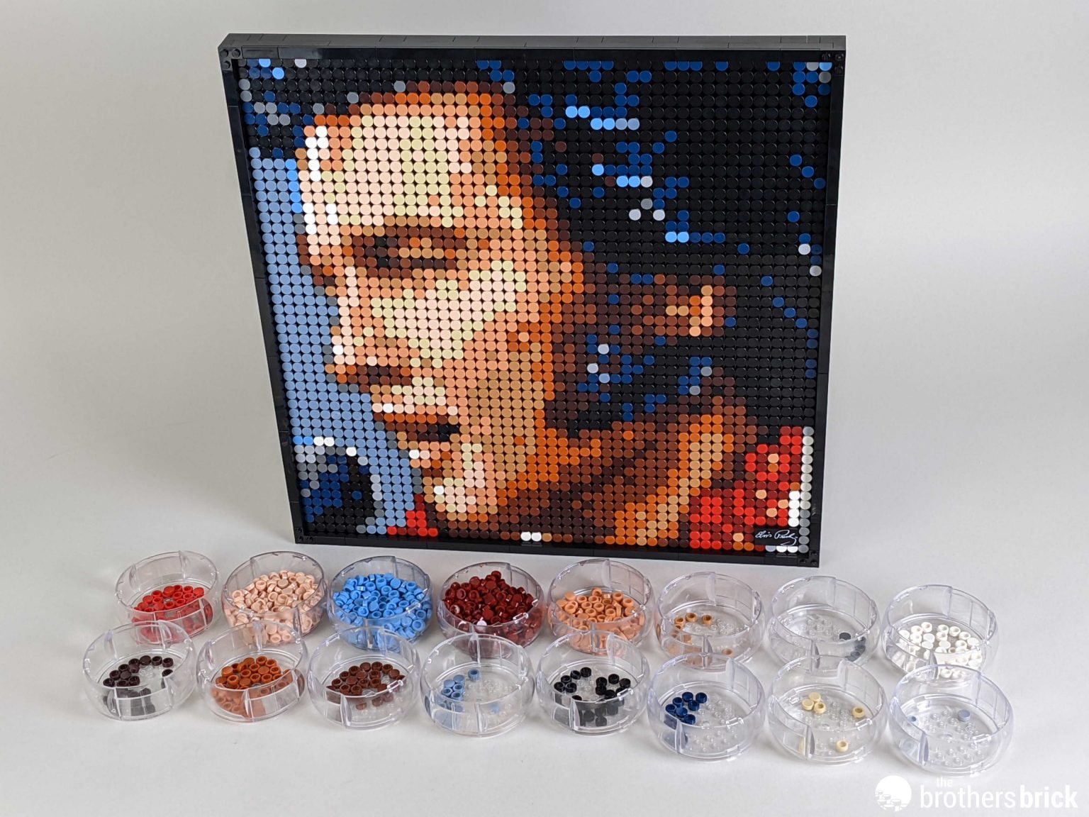 LEGO Art 31204 Elvis Presley - Can't help falling in love. [Review ...
