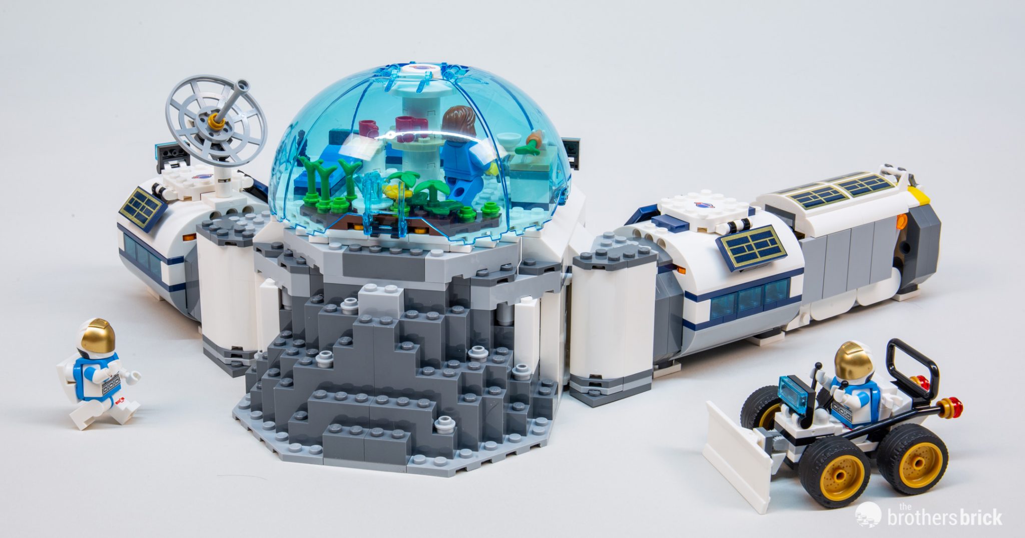 LEGO City Space 60348 Lunar Roving Vehicle 60350 Lunar Research Base ...