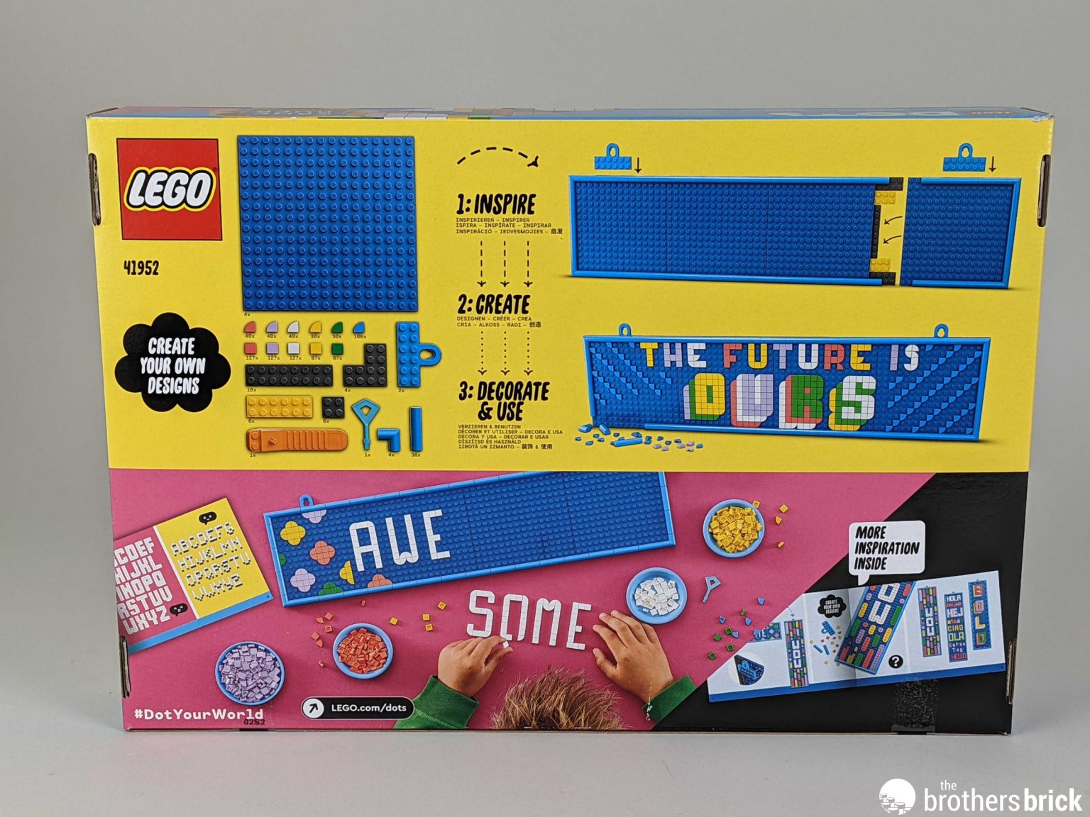 LEGO DOTS 41951 Message board and 41952 Big Message Board - Signs ...