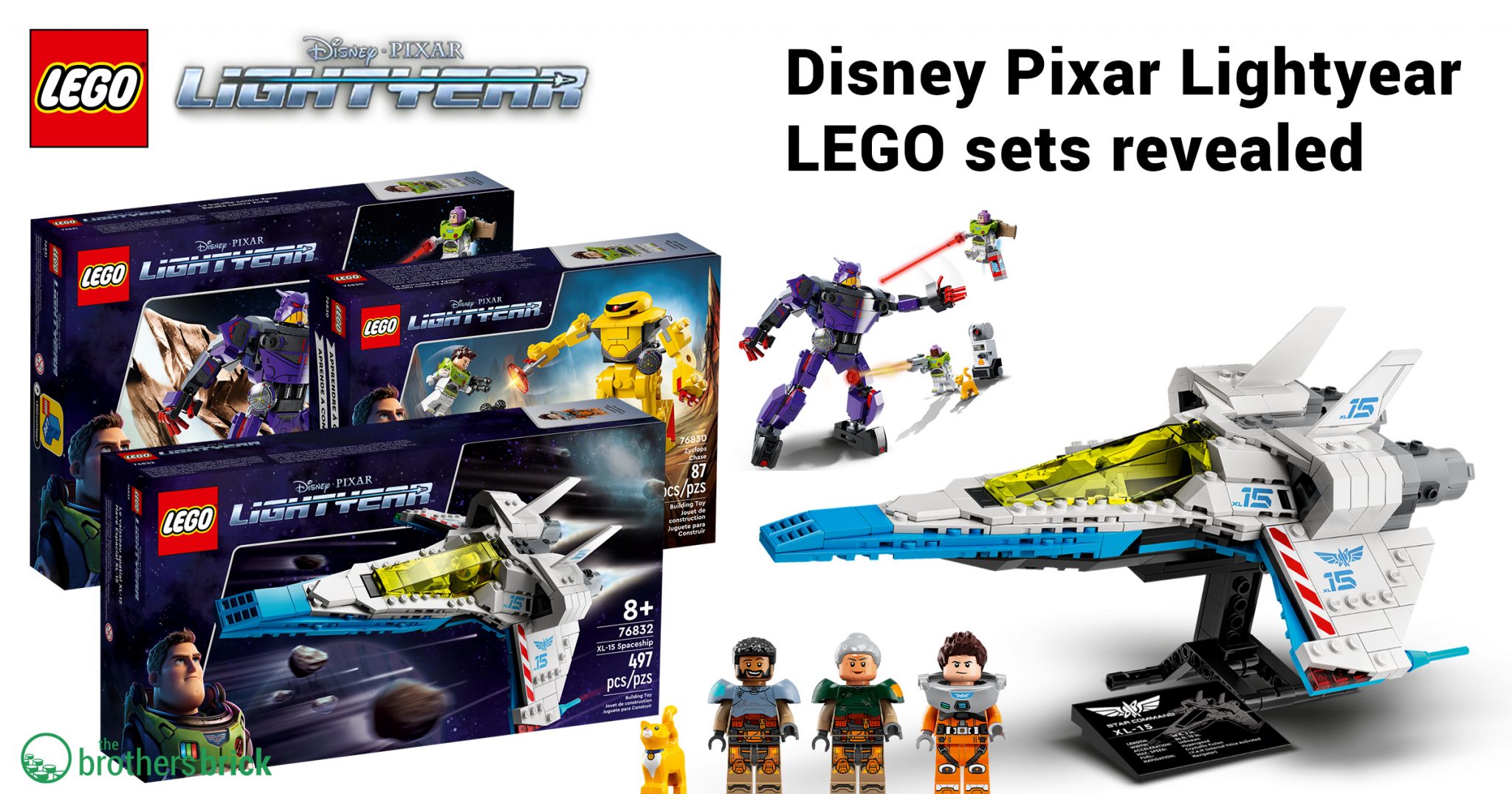 LEGO reveals Disney Pixar's Lightyear sets with Buzz Lightyear's 76832 ...