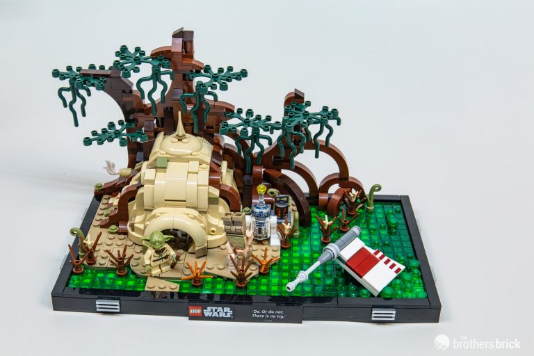 LEGO Star Wars Diorama Collection 75330 Dagobah Jedi Training [Review ...
