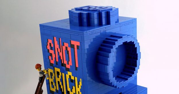 LEGO Large SNOT Brick by Tommy Frost - The Brothers Brick | The ...