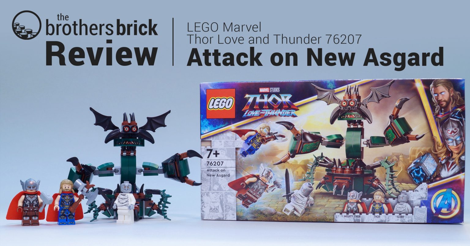 LEGO Thor Love and Thunder 76207 Attack on New Asgard [Review] - The ...
