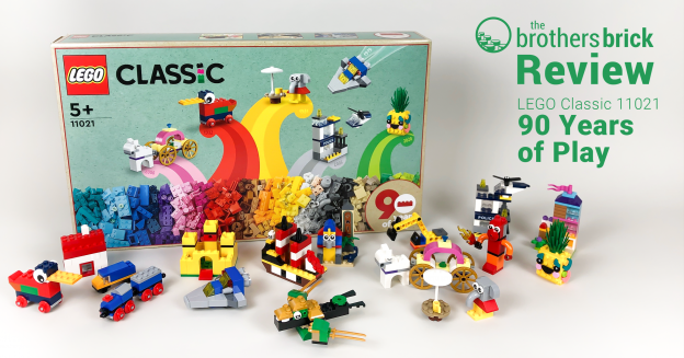 LEGO Classic 11021 90 Years of Play: a blast from the past [Review ...