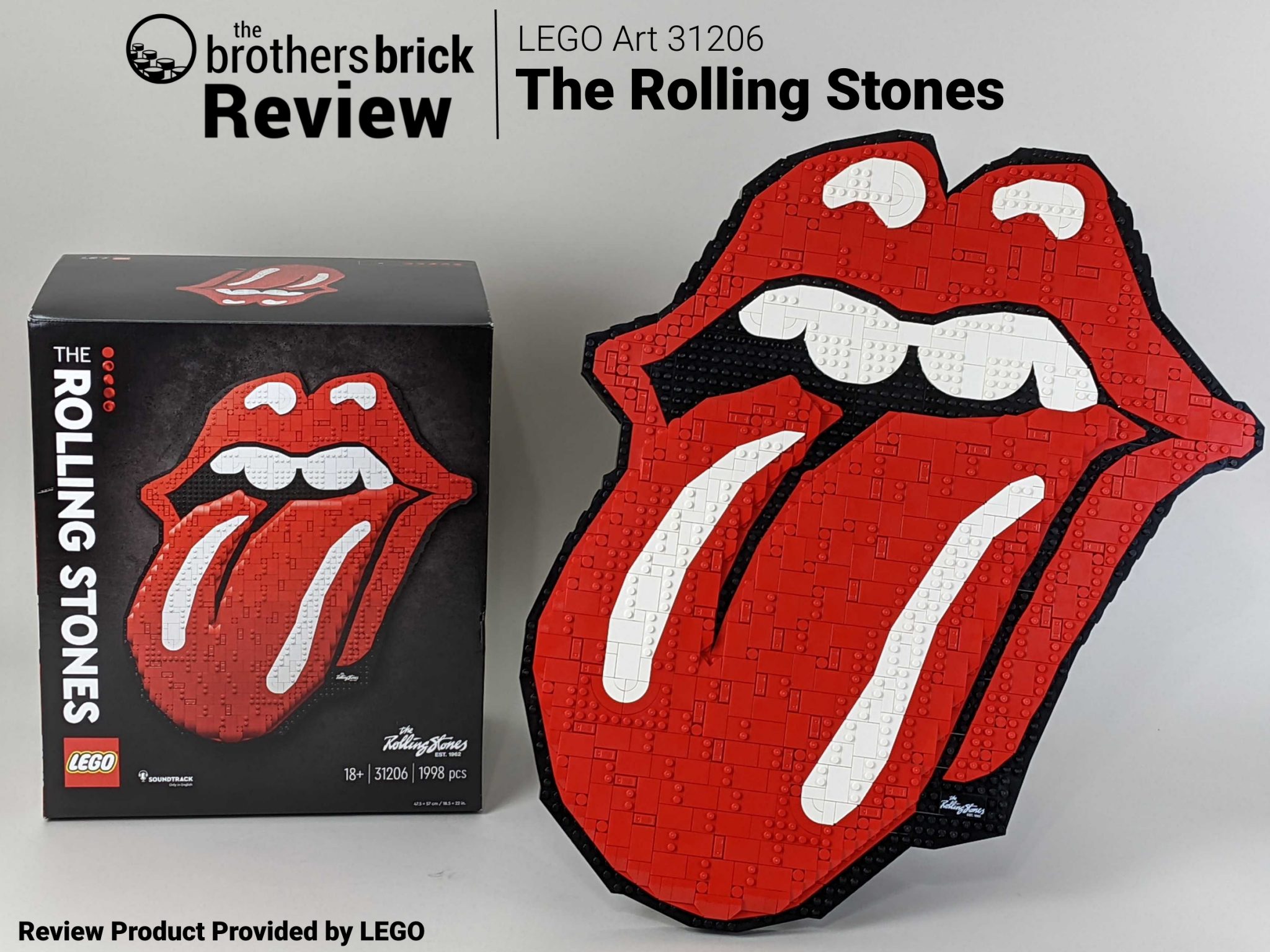 LEGO Art 31206 The Rolling Stones - TBB Review -TUQYU- Instagram Cover ...